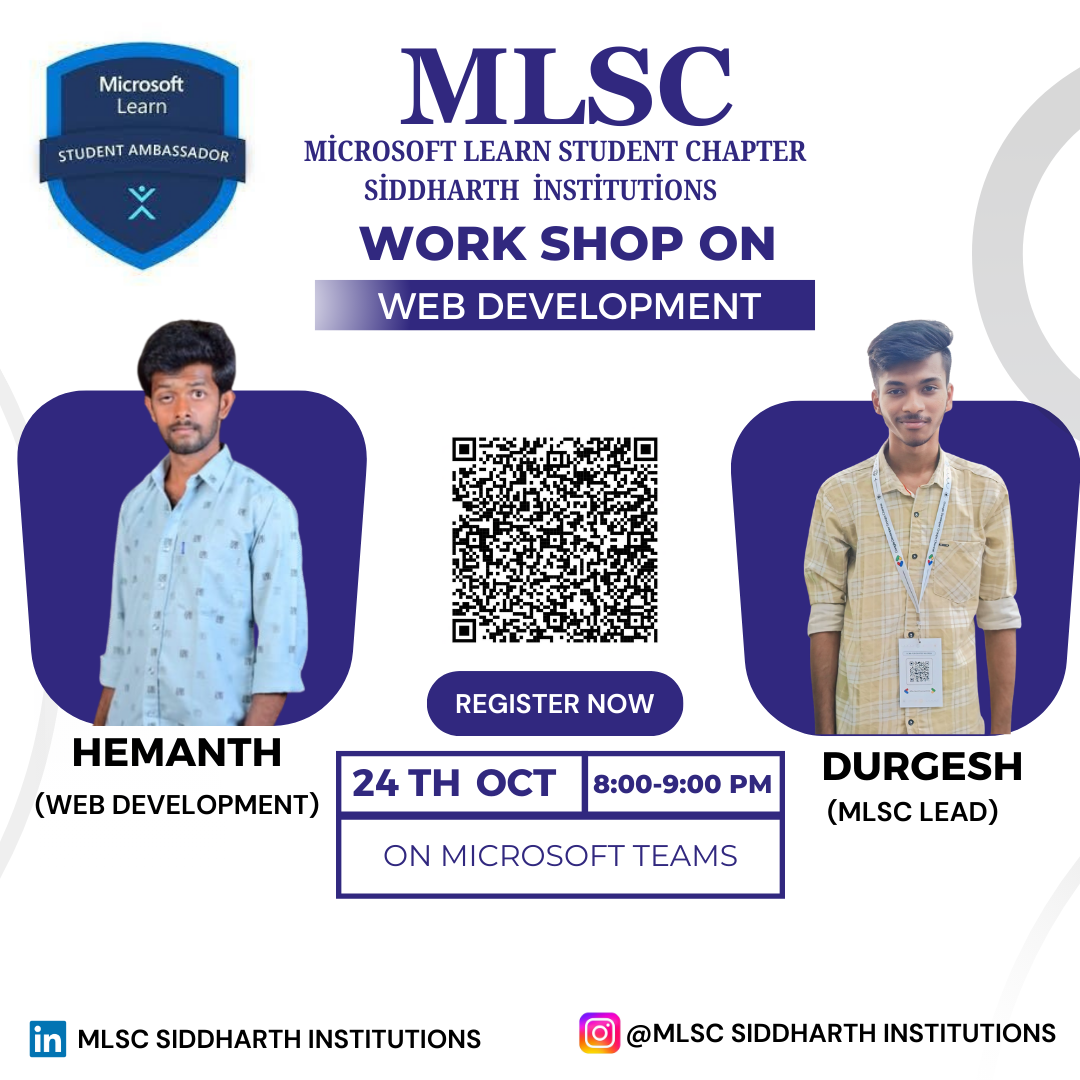 MLSC Siddharth Institutions